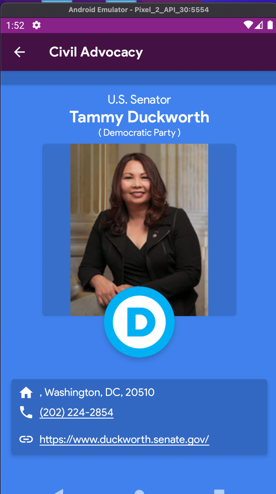 GitHub - huseyn-mammadov/Advocacy_knowYourGovernment