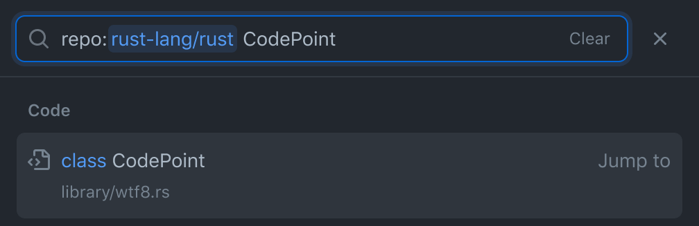 🆕 Welcome to the code search and navigation beta! · community · Discussion #38734 · GitHub