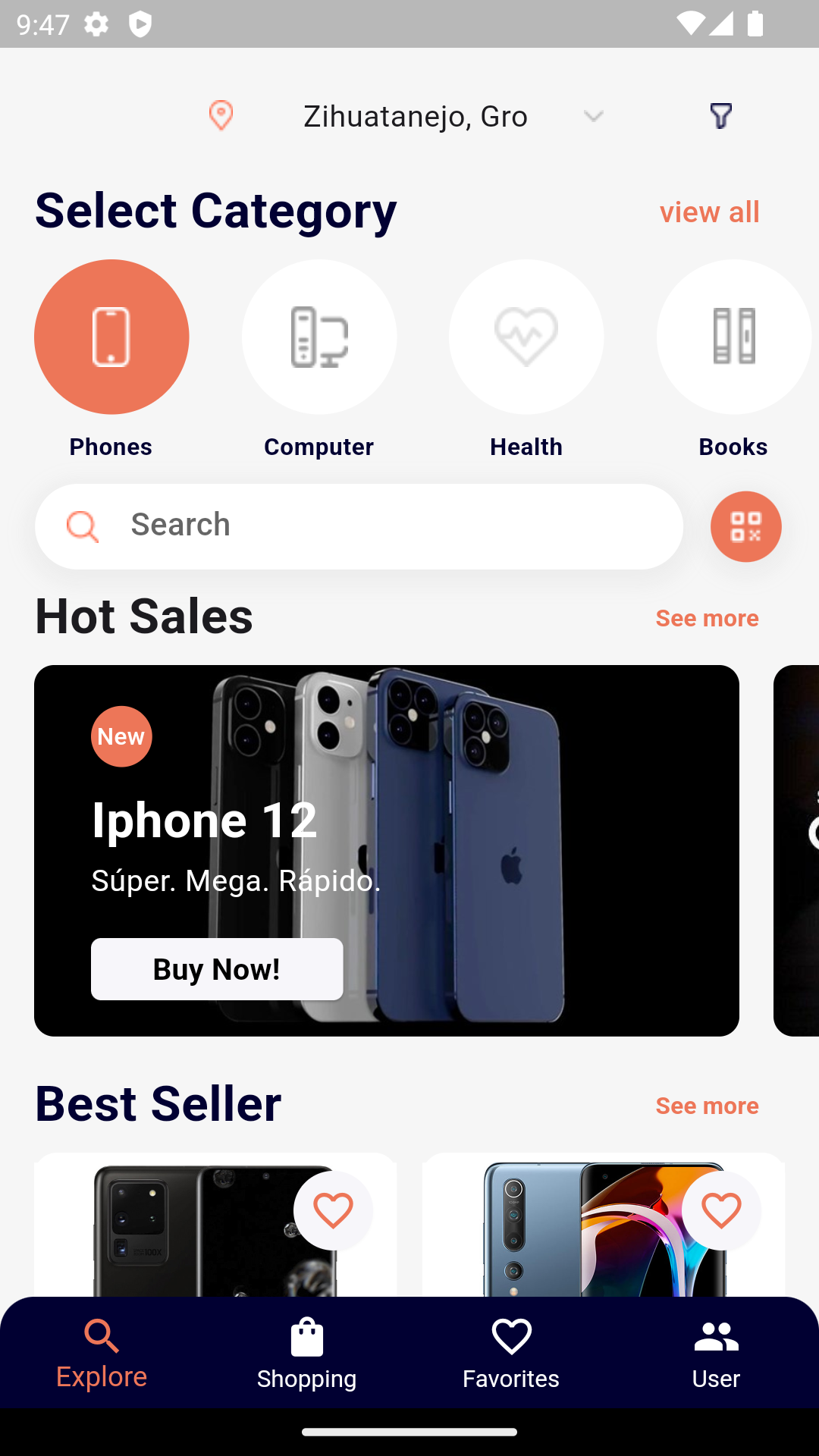 GitHub - prudok/shop_layout: E-commerce shop UI
