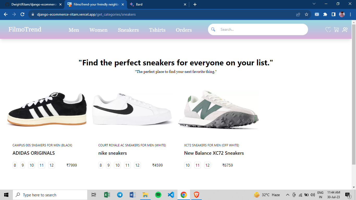 GitHub - DwightRitam/django-ecommerce: This is full Stack Ecommerce ...