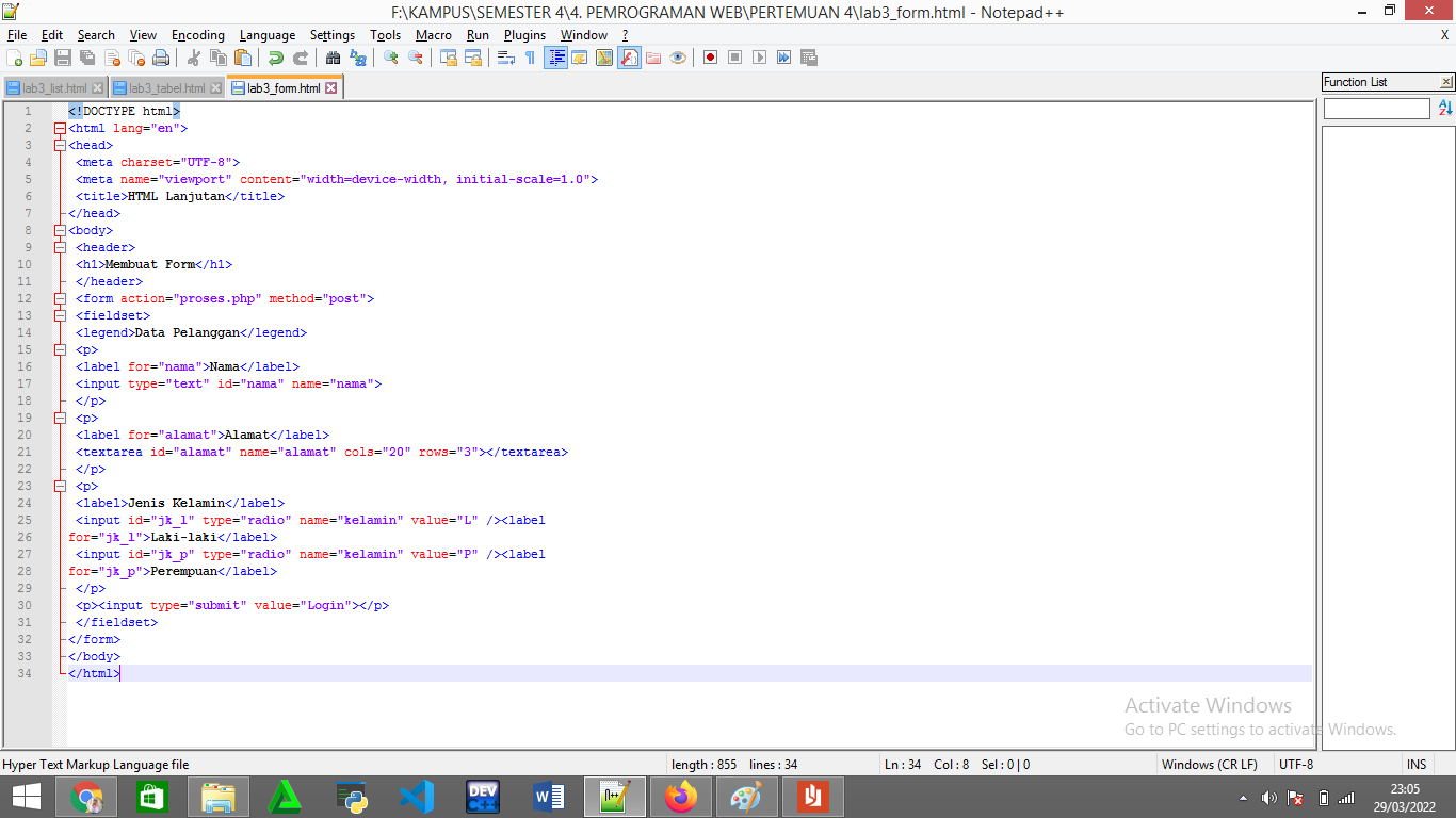 GitHub - DianaDwiRahayu/Lab3Web