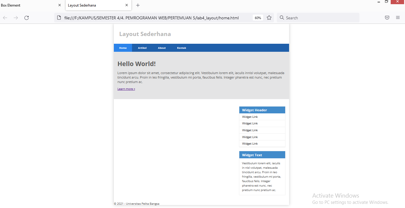 GitHub - DianaDwiRahayu/Lab4Web