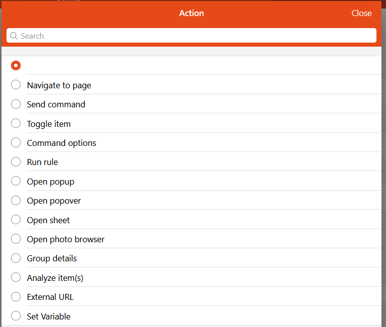 [MainUI] No simple way to disable the default action of the default list widget · Issue #542 ...
