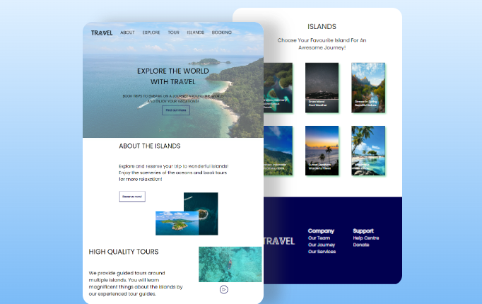 GitHub - TL122022/Travel-Website-Template: Responsive Travel Website Design Using HTML, CSS And ...