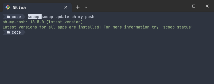 Paste/enter bug with small amount of segments · Issue #4200 · JanDeDobbeleer/oh-my-posh · GitHub