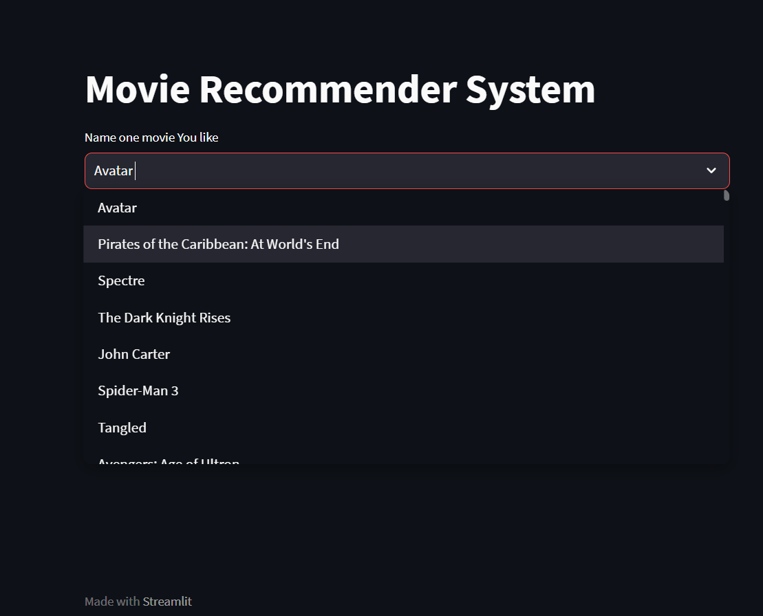 GitHub - Vortex-21/Movie-Recommender