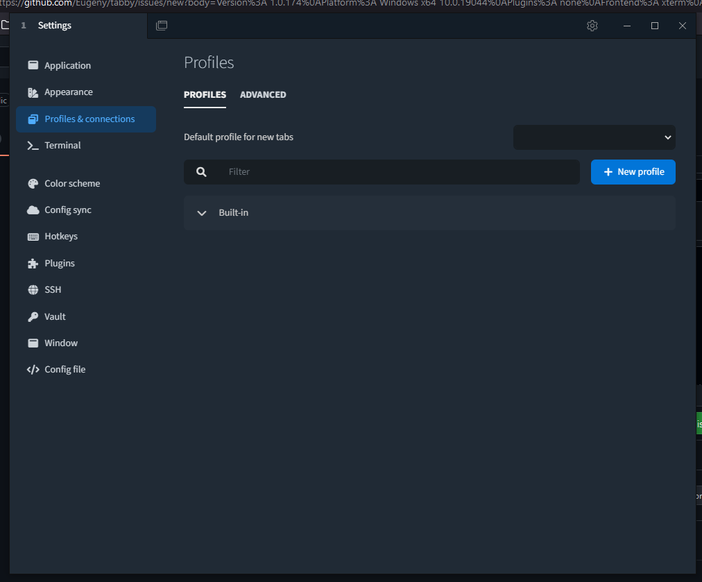 MacOS Windows 10 Bootcamp don't have any Terminal · Issue #6094 · Eugeny/tabby · GitHub