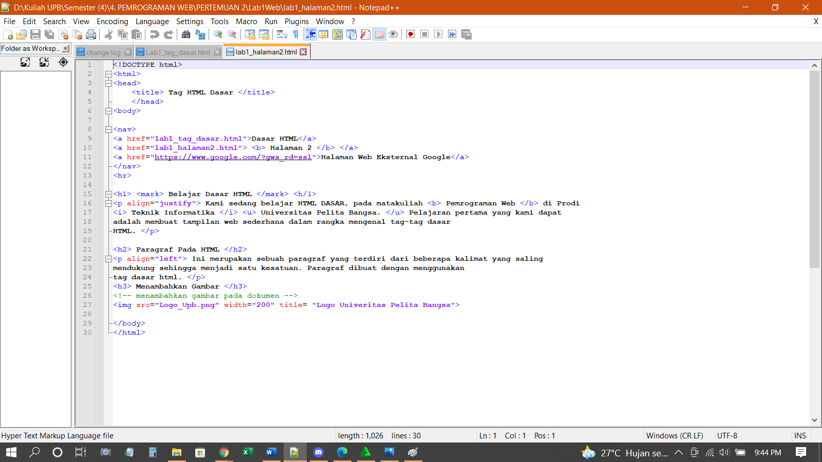 GitHub - MuflihFF/Lab1Web