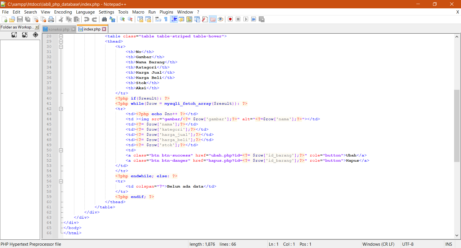 GitHub - MuflihFF/Lab8Web