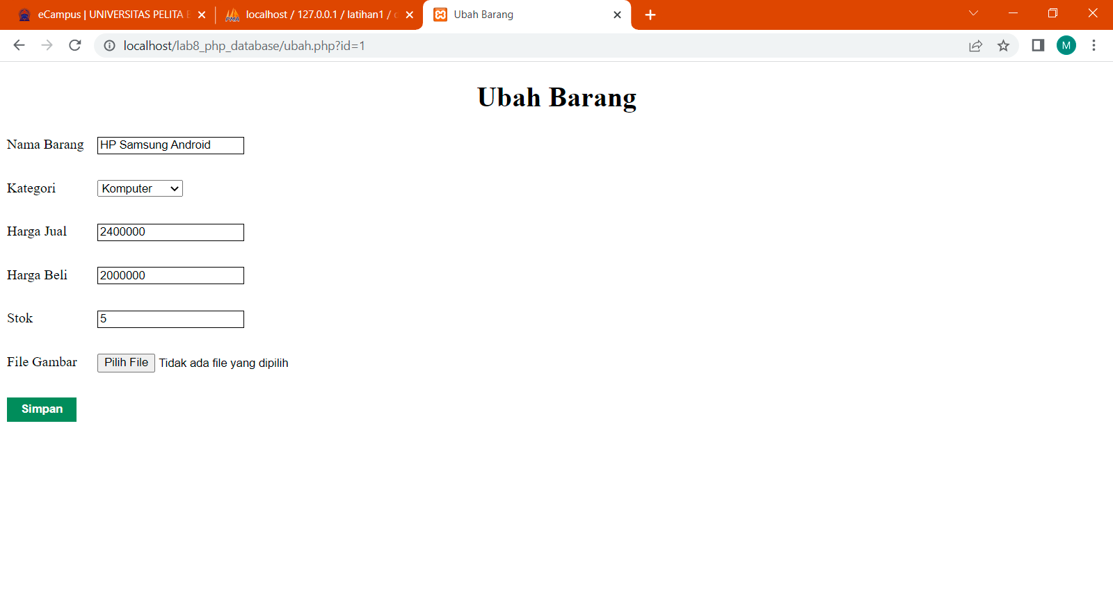 GitHub - MuflihFF/Lab8Web