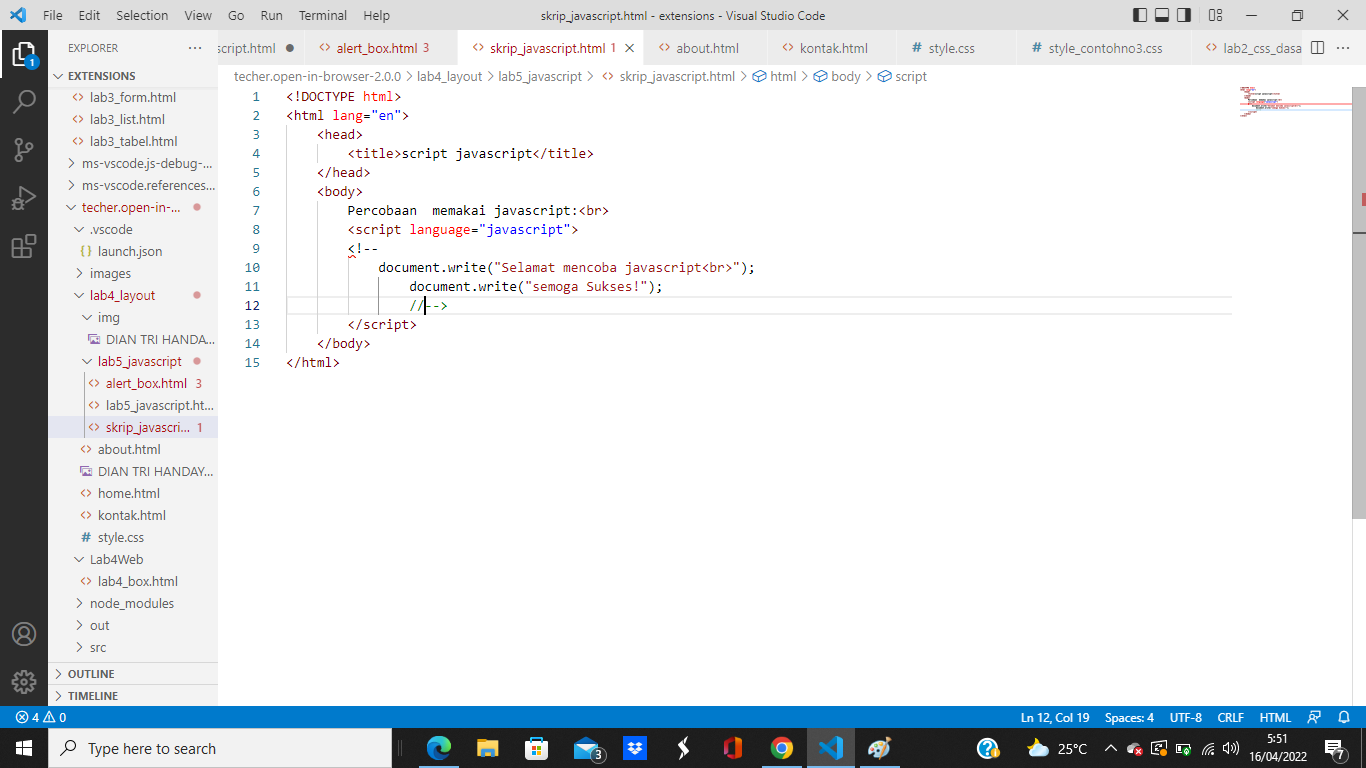 Github Diannty Lab5web