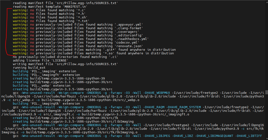 Unable to install Pillow · Issue #7361 · python-pillow/Pillow · GitHub