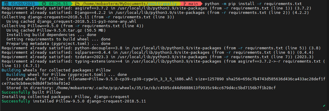 Unable to install Pillow · Issue #7361 · python-pillow/Pillow · GitHub