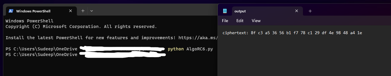 GitHub - sudeepsrawat/RC6-Algorithm
