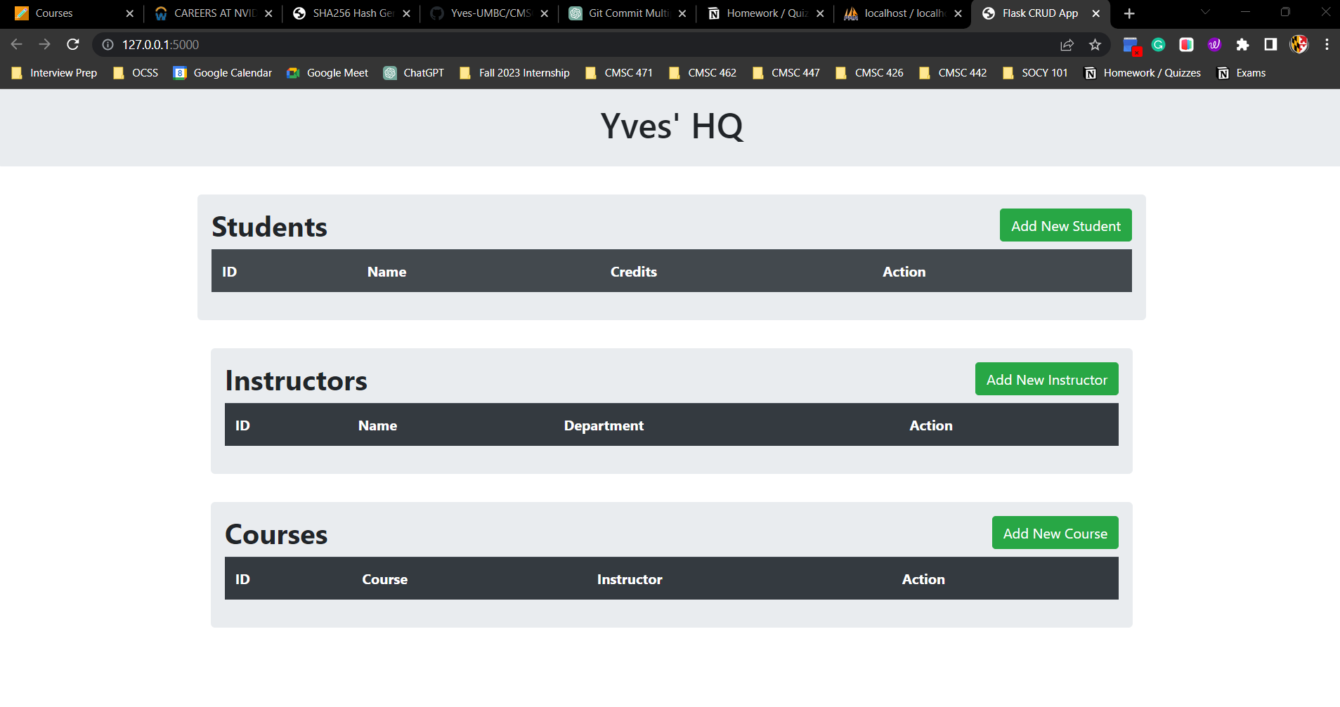 GitHub - Yves-UMBC/CMSC447-Individual