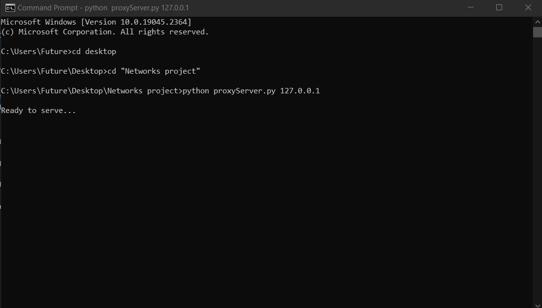 GitHub - sarataha01/Networks-project: HTTP Web Proxy Server with a blacklist URL filter