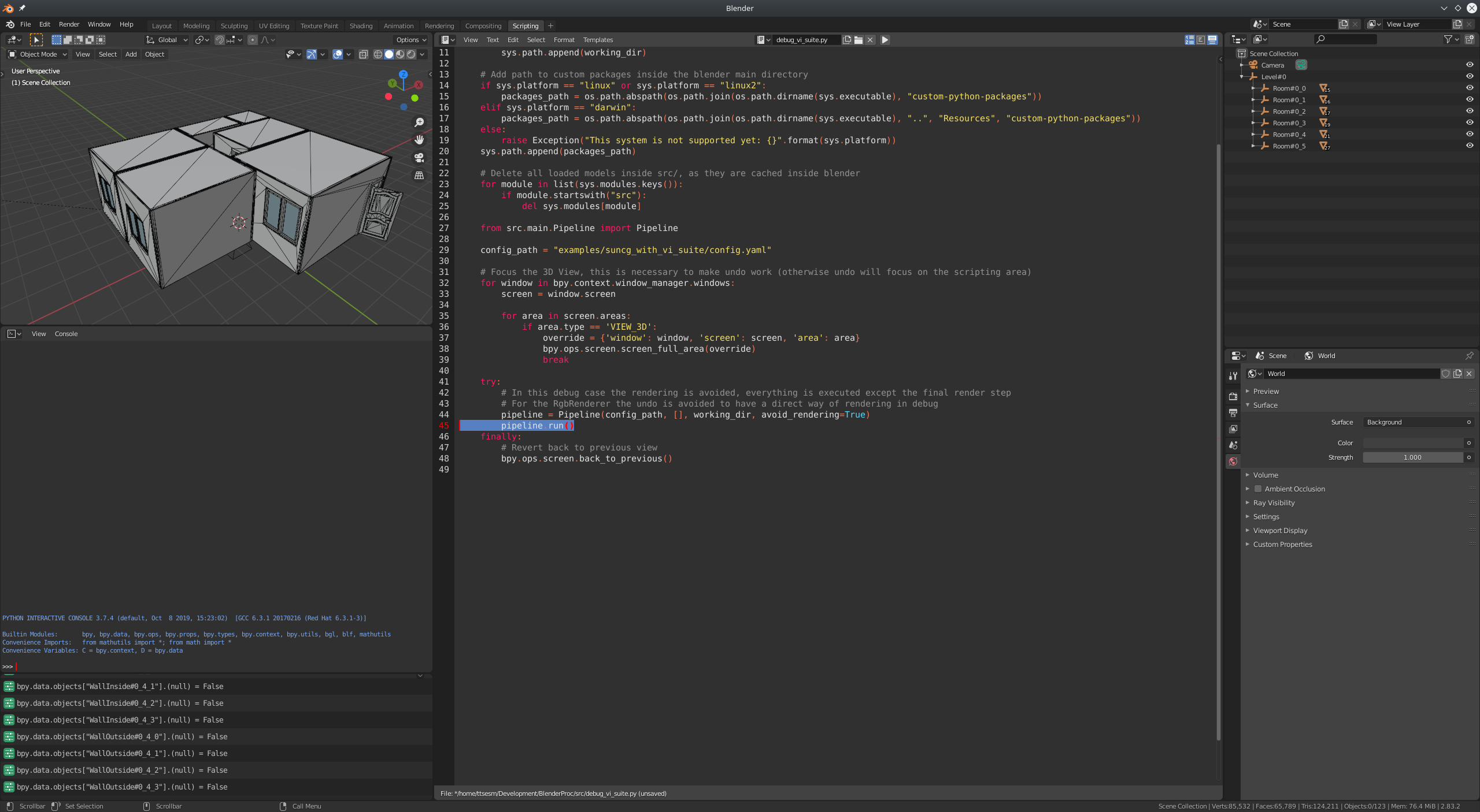 [Question] Can I load the SUNCG house scenes as invidiual rooms · Issue #70 · DLR-RM/BlenderProc ...