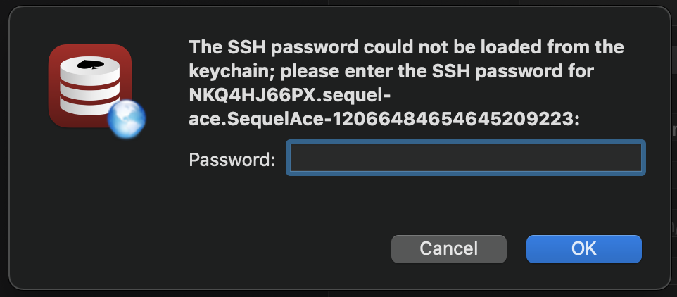 SSH Password auth Connection Fails on macOS