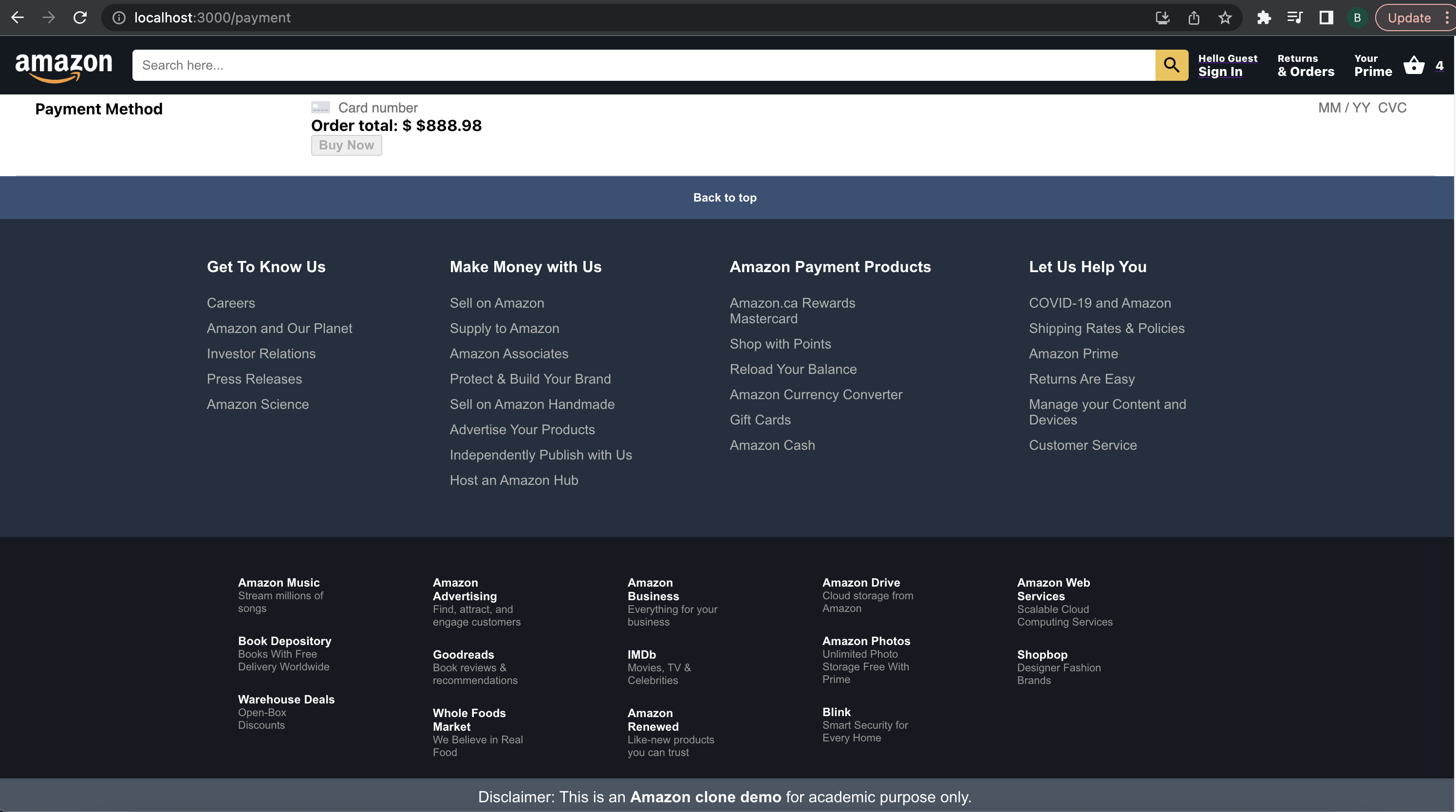 GitHub - Chilam-Yim/Amazon_Clone: An Amazon clone app that allows the user to add items to the ...