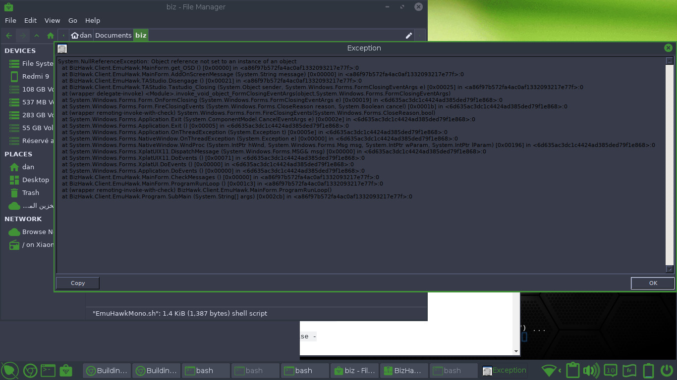 crashes in linux port · Issue #3254 · TASEmulators/BizHawk · GitHub