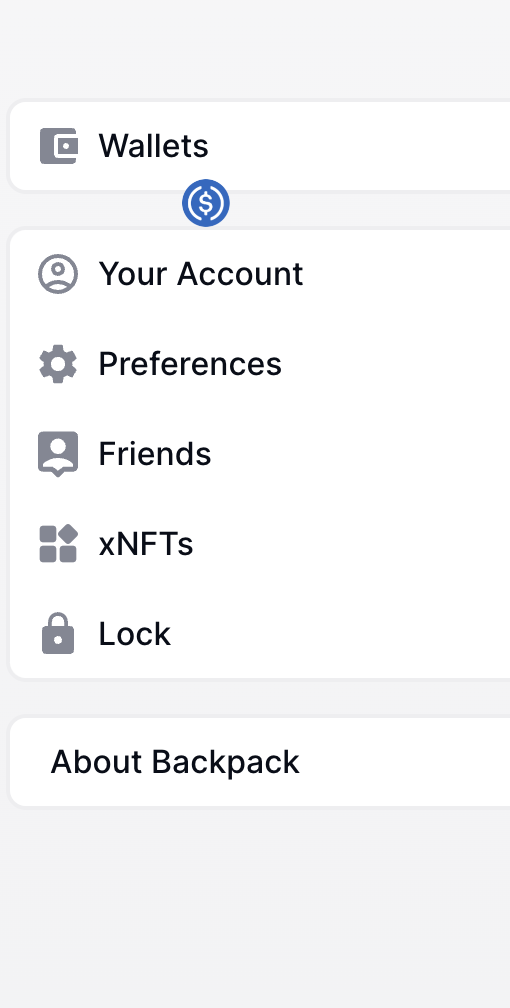 swap token icons appear over menu in fullscreen mode · Issue #3668 · coral-xyz/backpack · GitHub