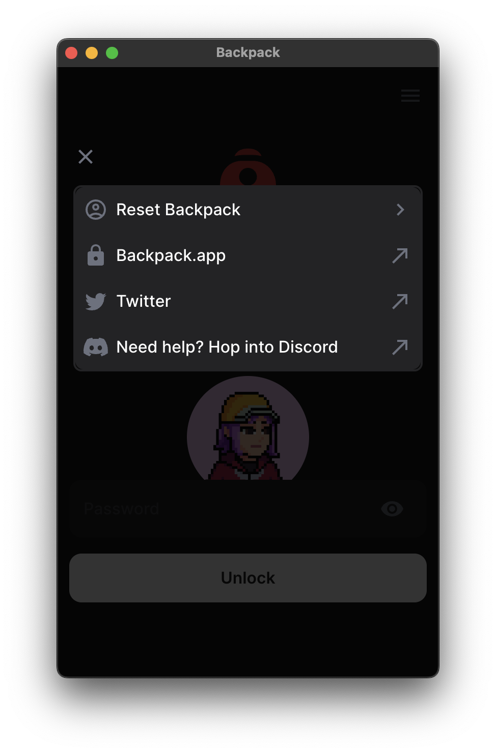 lock screen slide-up menu has no background in dark mode · Issue #4151 · coral-xyz/backpack · GitHub