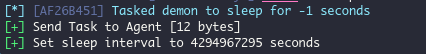 sleep -1 causes int overflow · Issue #89 · HavocFramework/Havoc · GitHub