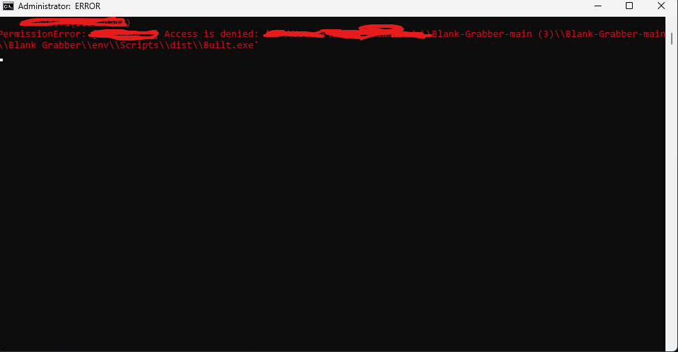 Whenever used as i used it on myself it did not work · Issue #229 · Blank-c/Blank-Grabber · GitHub