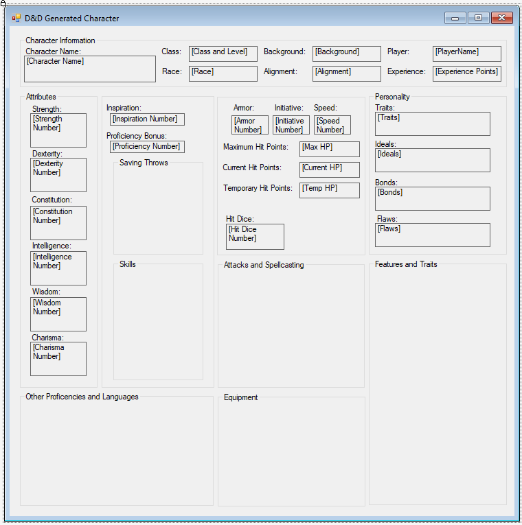 GitHub - MWilliams99/vb-dnd-spring2018: Dungeons & Dragons character ...