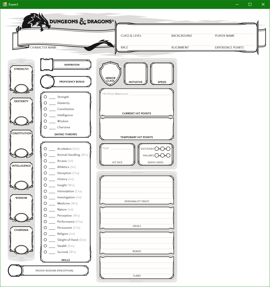 GitHub - MWilliams99/vb-dnd-spring2018: Dungeons & Dragons character generator created as my ...