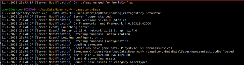 WorldConfiguration settings in serverconfig.json not affecting worldgen on multiplayer servers ...