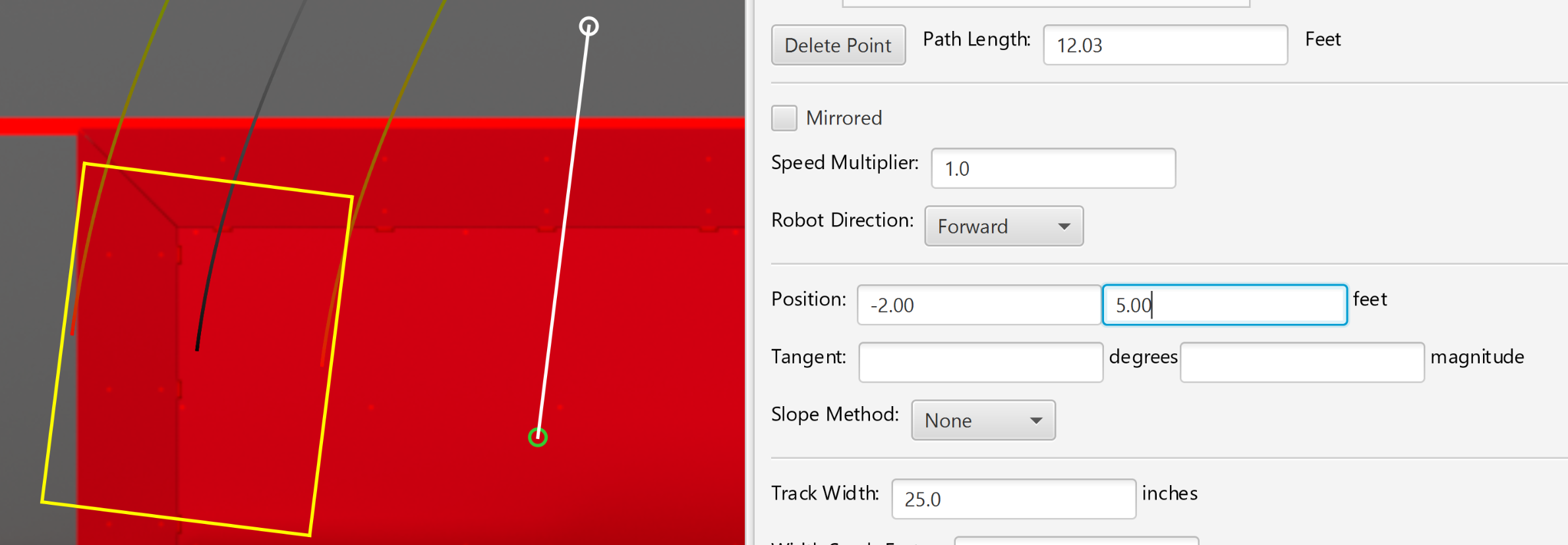 Position and tangent fields are empty · Issue #9 · TeamMeanMachine/PathVisualizer · GitHub