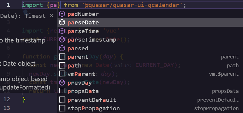 [HELP NEEDED?] Importing QCalendarMonth · Issue #361 · quasarframework/quasar-ui-qcalendar · GitHub