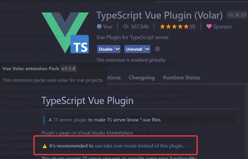 [FEEDBACK] Is Takeover Mode the only solution!? · Issue #2292 · vuejs/language-tools · GitHub