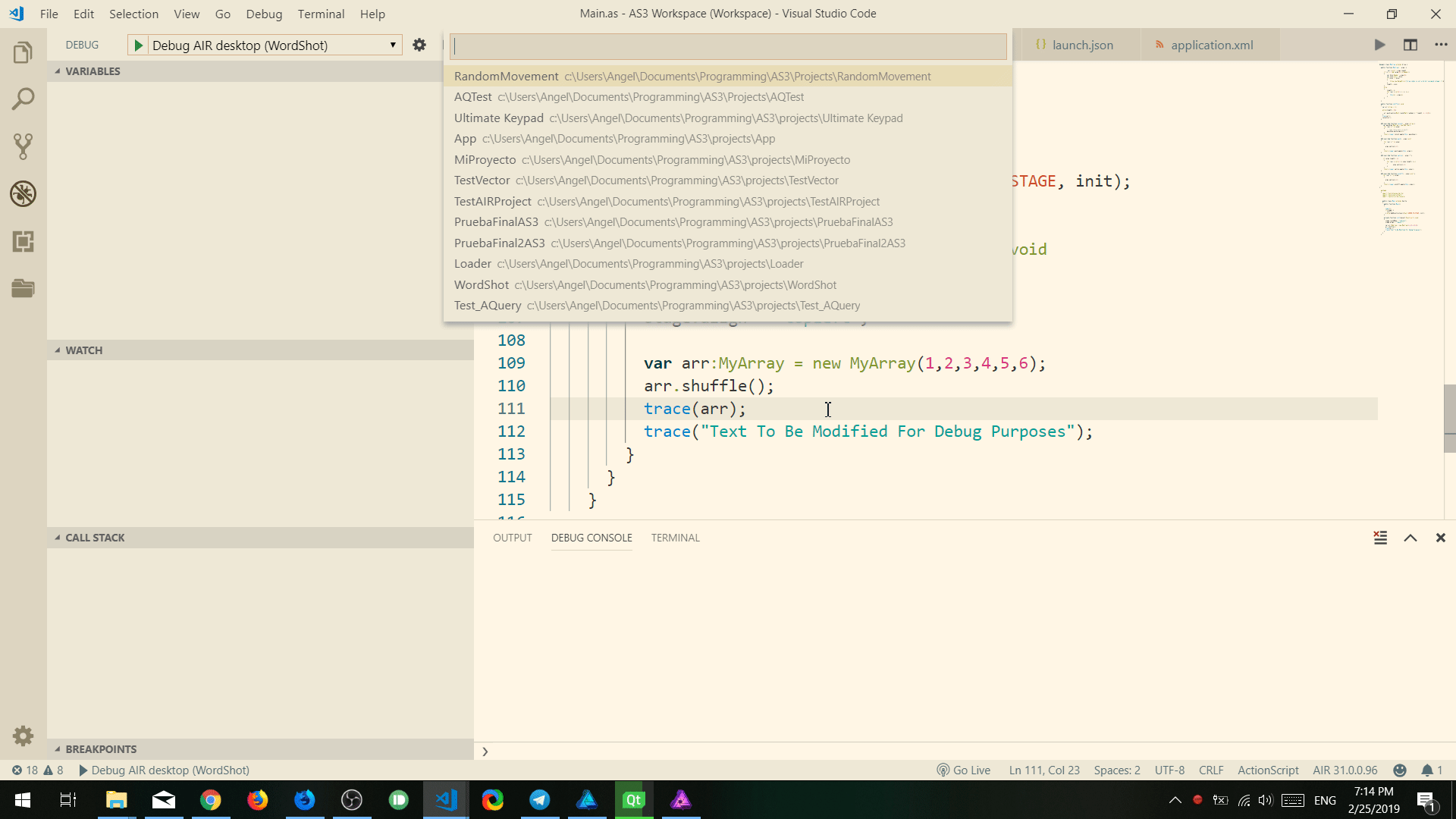 Quick Compile & Debug to Save Files When Compiling · Issue #329 · BowlerHatLLC/vscode-as3mxml ...