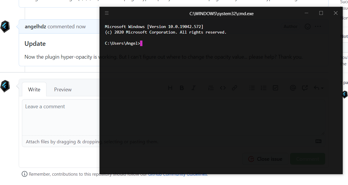 Window Opacity? · Issue #5023 · vercel/hyper · GitHub