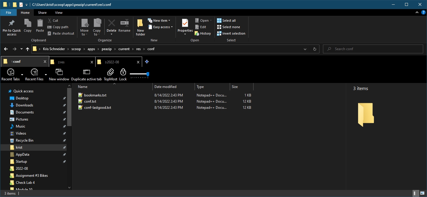 Scoop is not persisting PeaZip config in persist folder. · Issue #9046 · ScoopInstaller/Extras ...