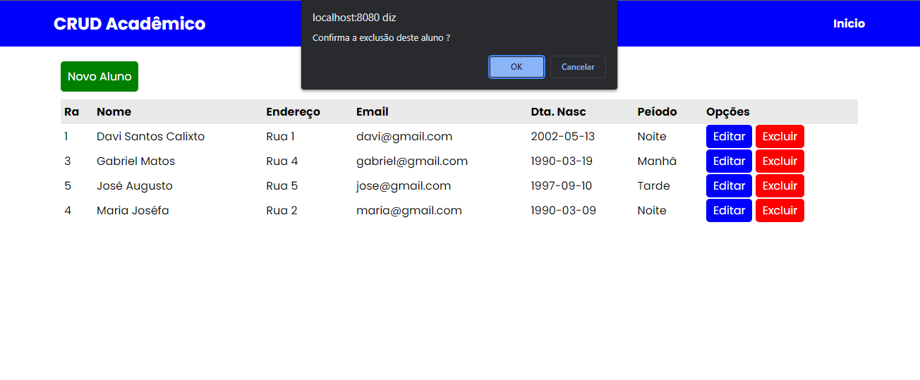 GitHub - DaveScott99/CRUD-academico: Um sistema simples para controle de alunos de uma ...