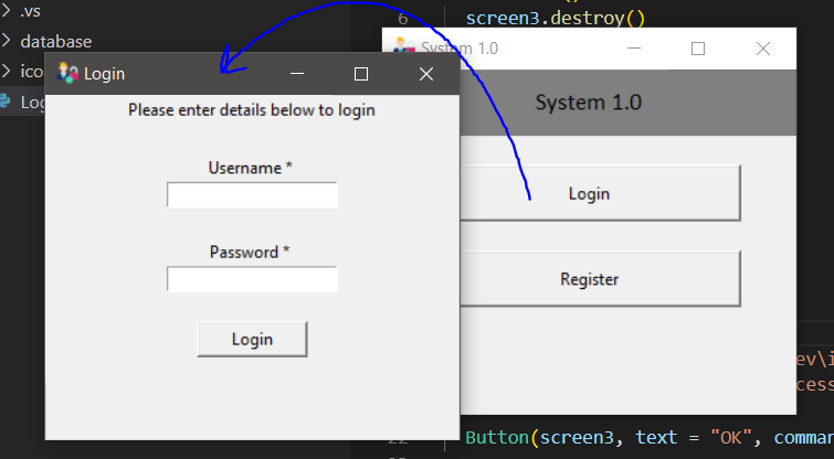 Github R4ghuveerlogin And Register System Tkinter 3067