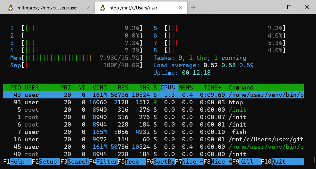 Console: Add Quick Help Bar · Issue #4515 · mitmproxy/mitmproxy · GitHub