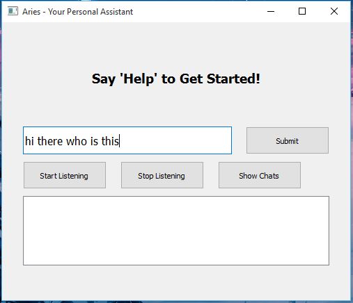 GitHub - Spark4bhi/Aries: Aries your ai assistant