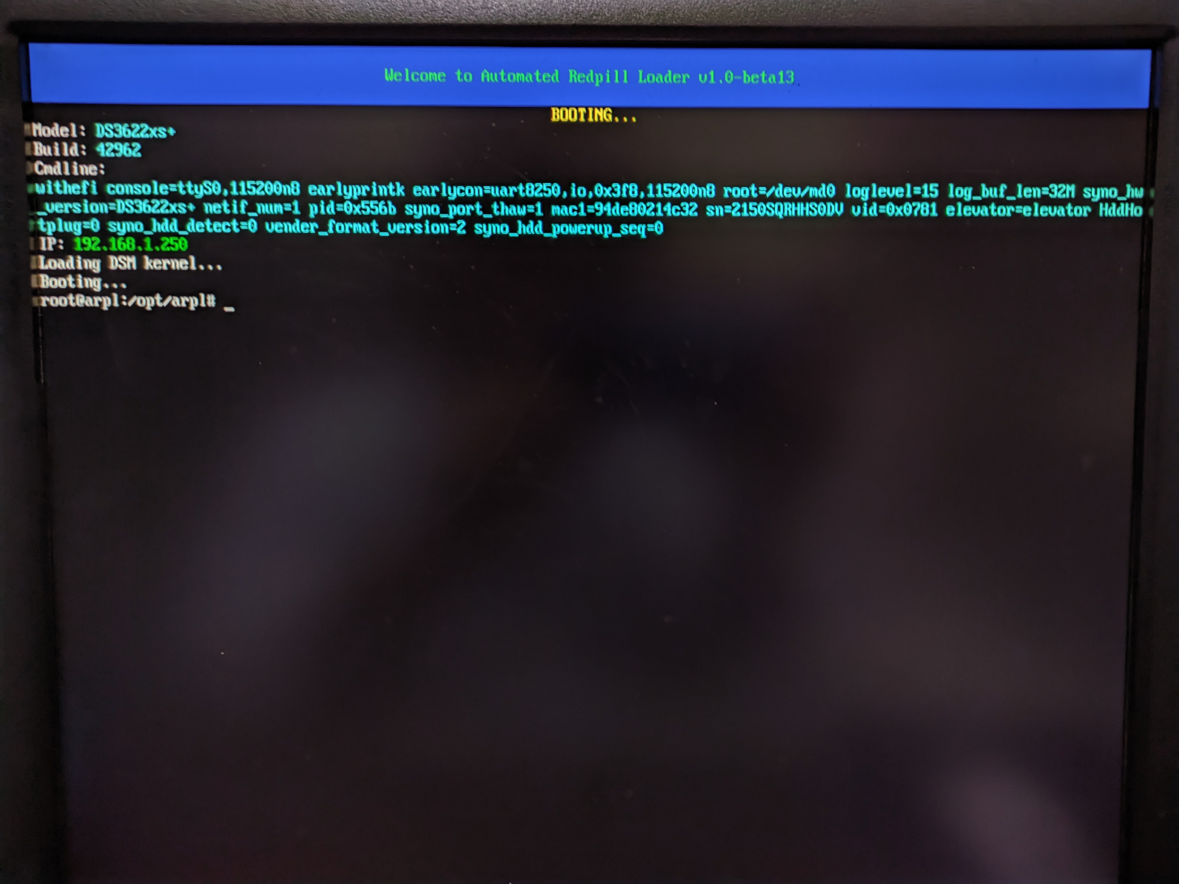 Issues with selected all modules.... (KERNAL PANIC) · Issue #465 · fbelavenuto/arpl · GitHub