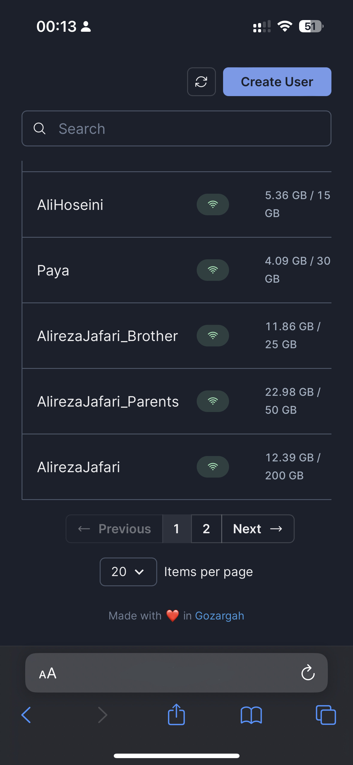Phone size Bug · Issue #234 · Gozargah/Marzban · GitHub