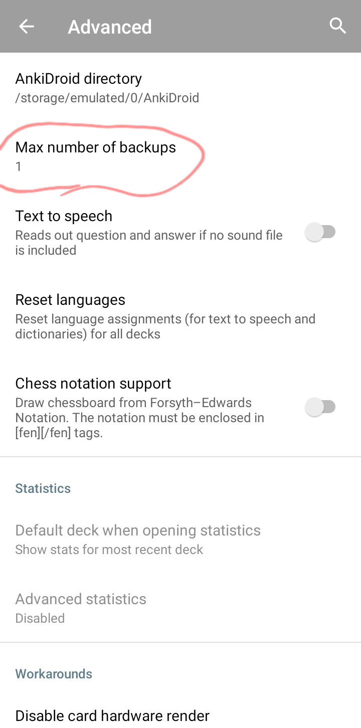[Bug] Two settings of backup · Issue #13121 · ankidroid/Anki-Android · GitHub