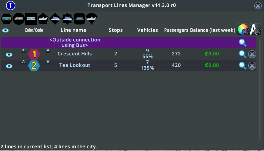 [BUG] Play It! conflict with financial reports · Issue #235 · klyte45/TransportLinesManager · GitHub