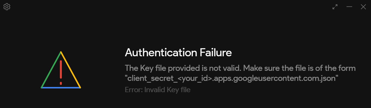 Authentication Failure · Issue #678 · Melvin-Abraham/Google-Assistant ...