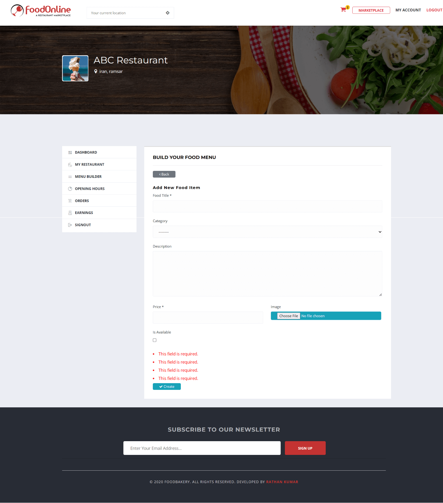 GitHub - Ali-Fallahi/foodOnline: order online food and manage your own restaurant