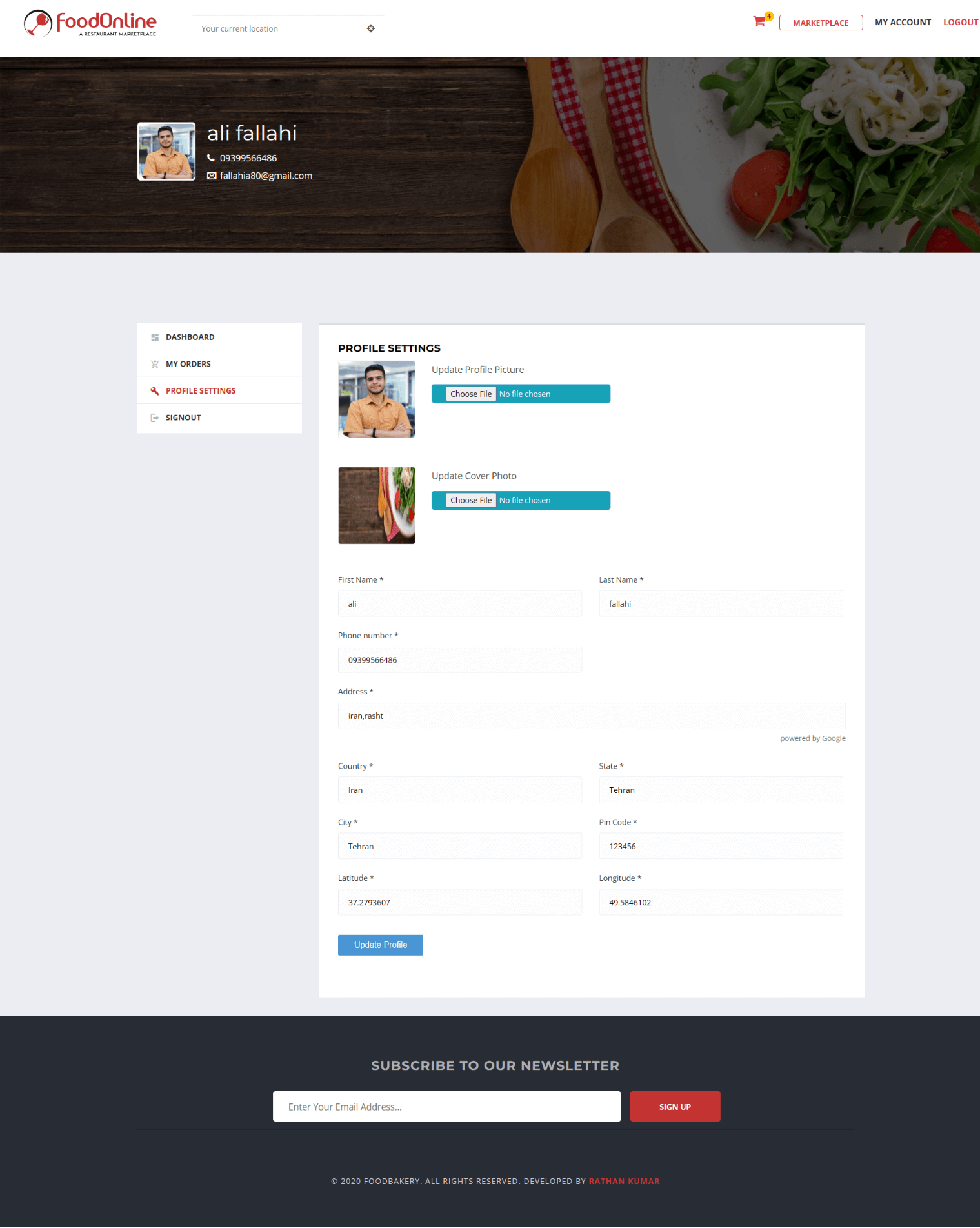 GitHub - Ali-Fallahi/foodOnline: order online food and manage your own restaurant