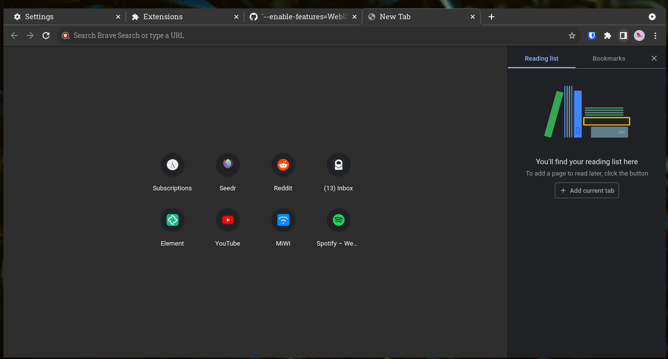 `--enable-features=WebUIDarkMode` flag doesn't work with `--enable-features=VaapiVideoDecoder ...