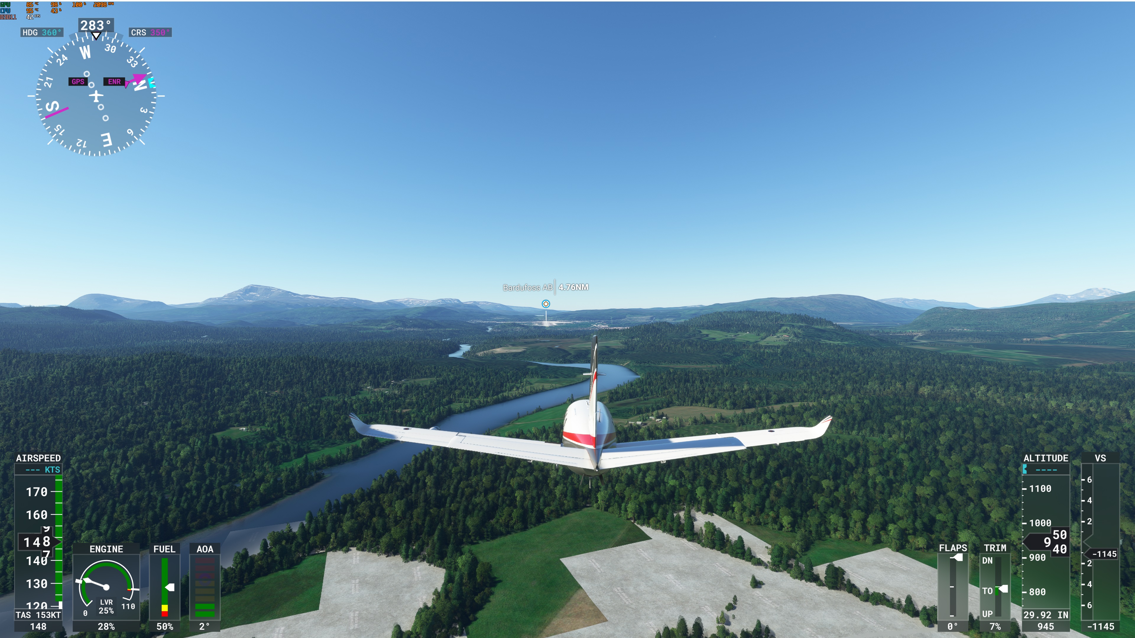 Problem displaying ArcGIS in immediate vicinity of user aircraft since v4 · Issue #75 · derekhe ...